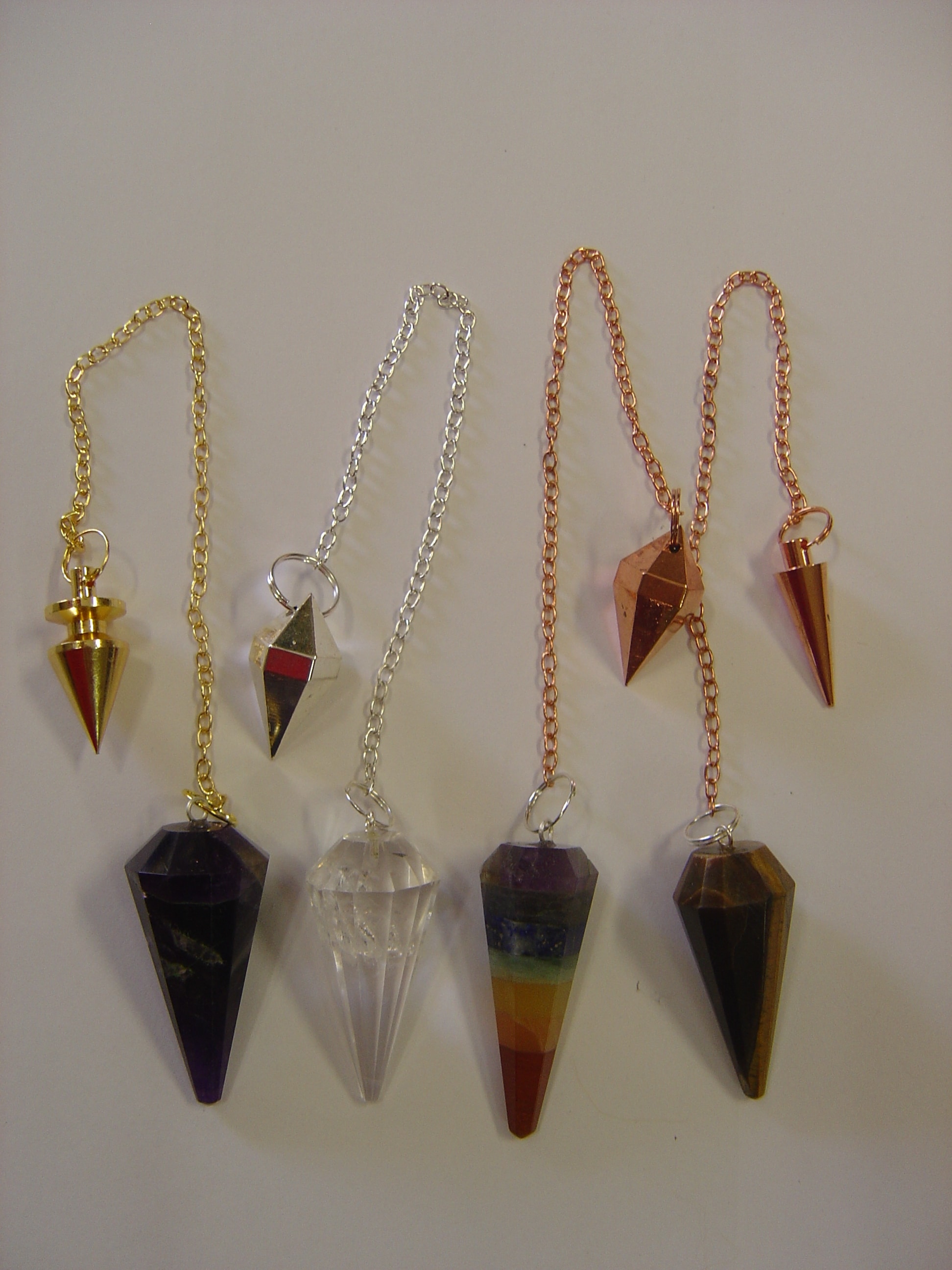 N°516D & 517D – PENDULE CONE 8 FACETTES 2 en 1 • Sandouk India