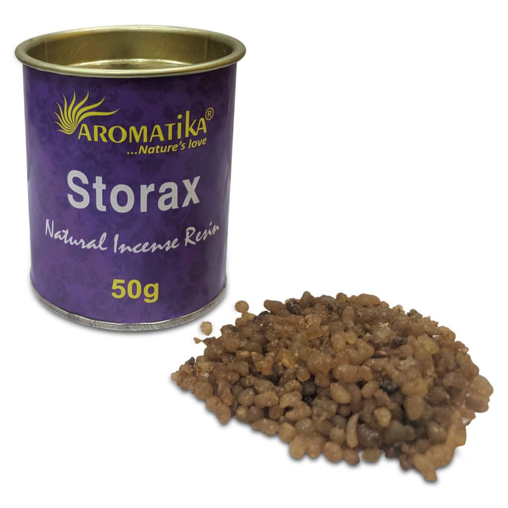 AROMATIKA ENCENS RESINE NATURELLE STORAX • Sandouk India